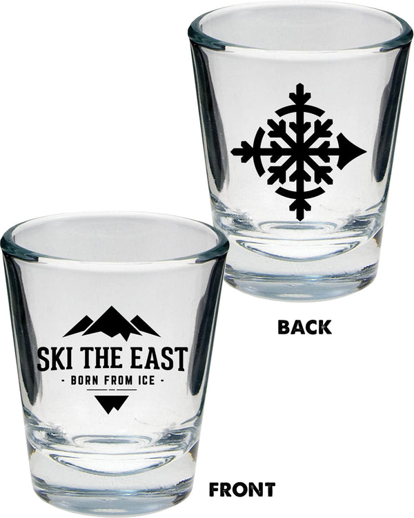 Ledge Shot Glass - Ski The East