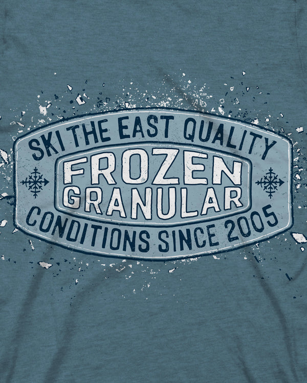 Frozen Granular Tee - Indigo - Ski The East