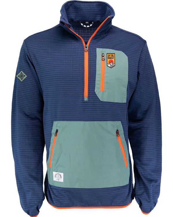 Bobcat Half Zip Tech Fleece - Midnight - Ski The East