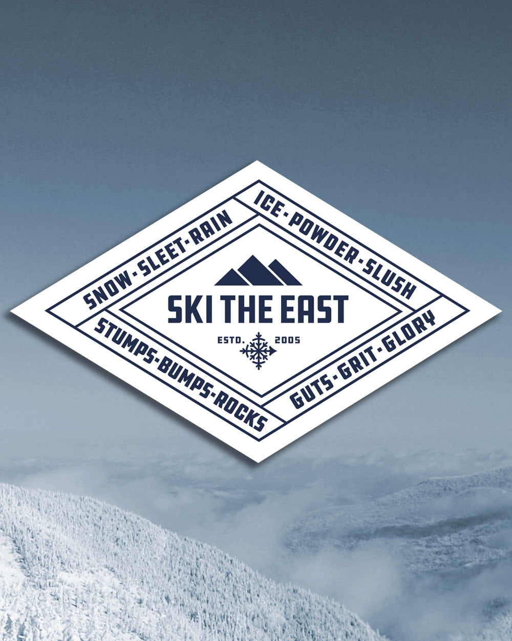 Graphic Sticker Pack - Born From Ice – Ski The East