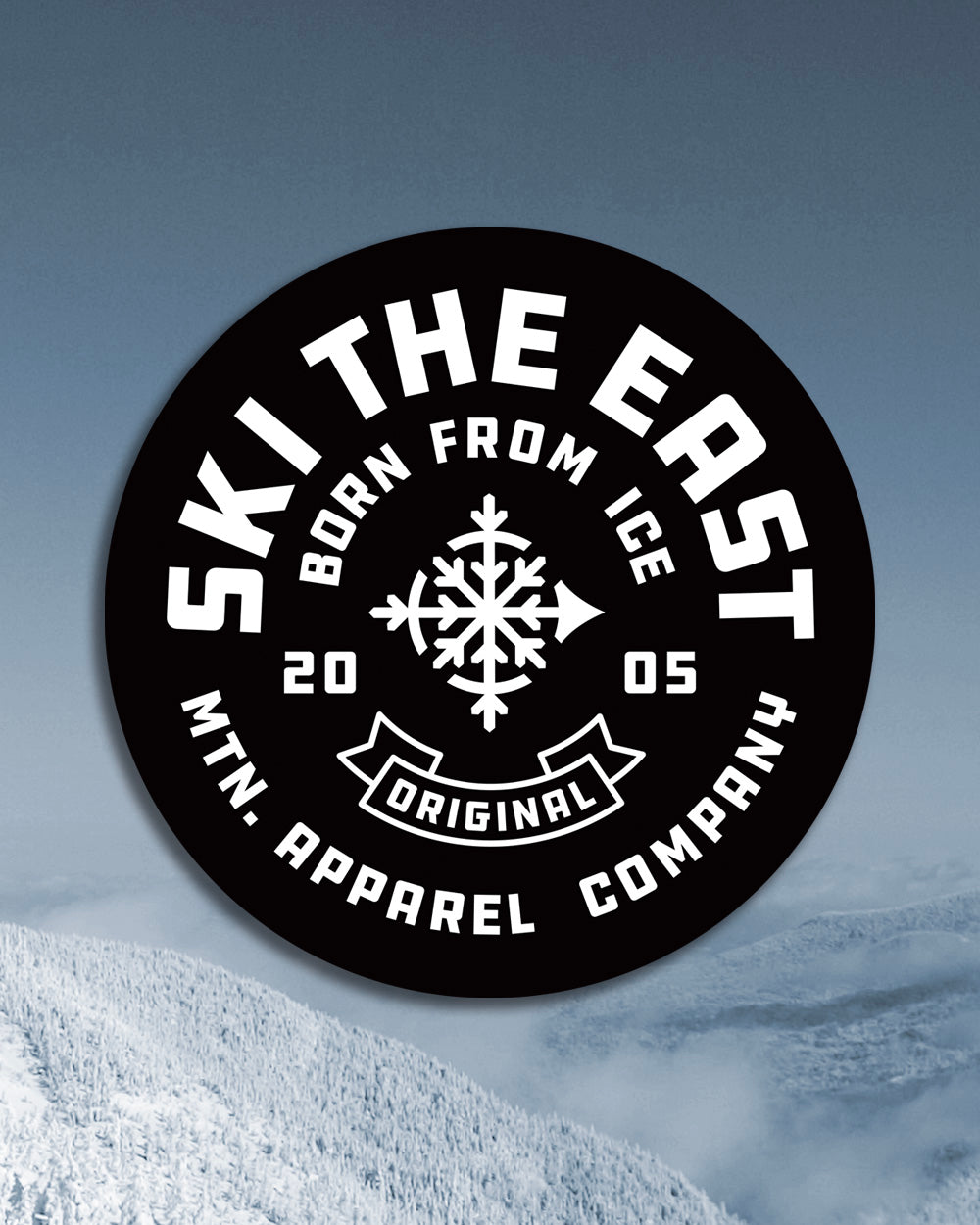 Graphic Sticker Pack - Born From Ice – Ski The East