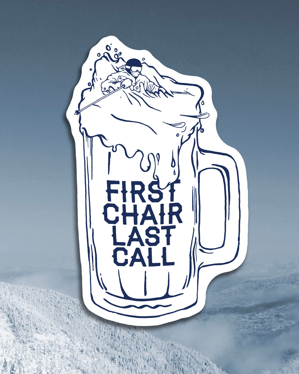 Graphic Sticker Pack - Hot Doggin' – Ski The East