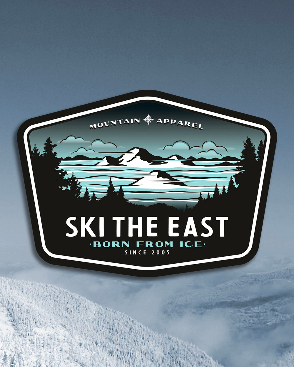 Graphic Sticker Pack - Mystic Mountains – Ski The East