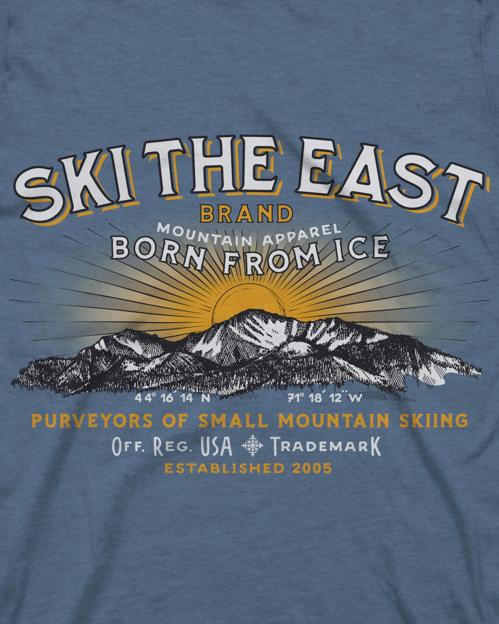 Golden Age Long Sleeve - Indigo - Ski The East